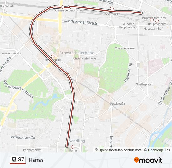 S7 Route: Schedules, Stops & Maps - Harras (Updated)