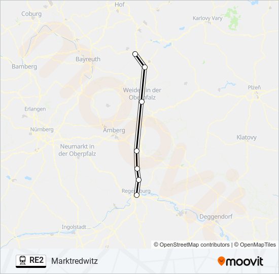 re2 Route: Fahrpläne, Haltestellen & Karten - Marktredwitz (Aktualisiert)