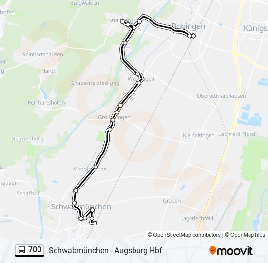 700 Route: Schedules, Stops & Maps - Bobingen (Updated)