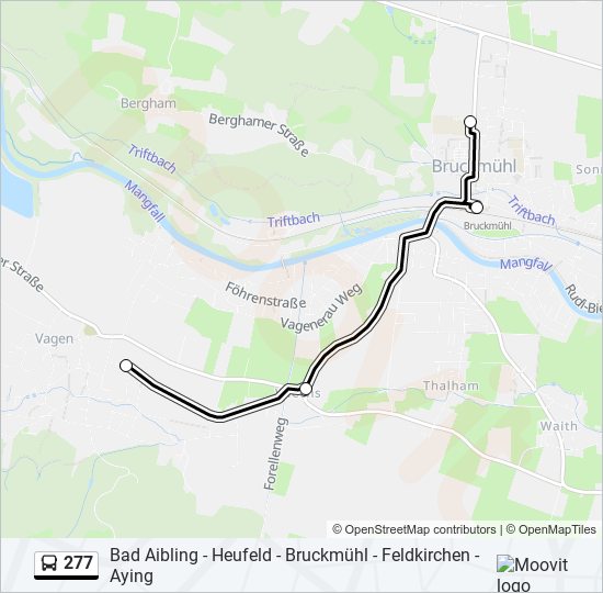 277 Route: Schedules, Stops & Maps - Vagen, Grundschule (Updated)