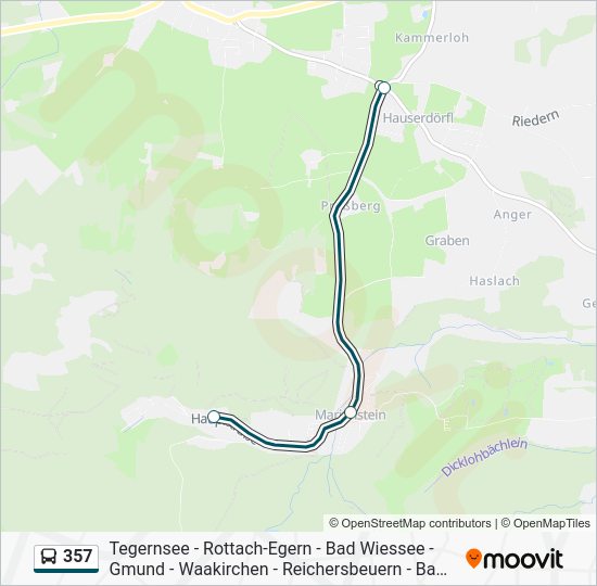 357 Route: Schedules, Stops & Maps - Gewerbegebiet (Updated)