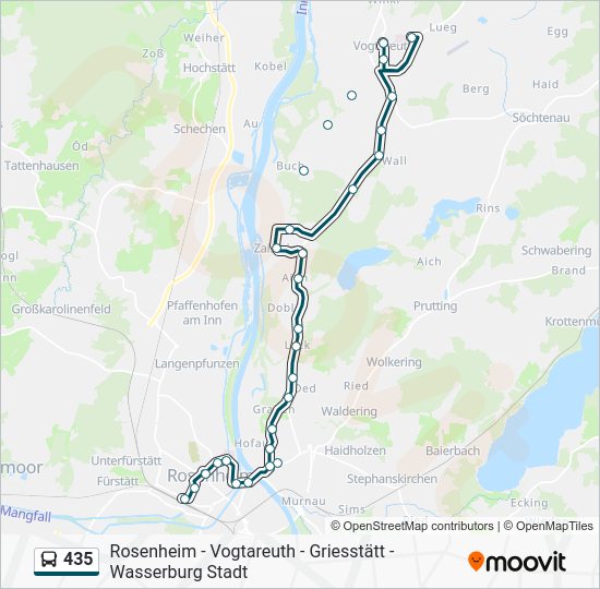 435 Route: Schedules, Stops & Maps - Ort (Updated)