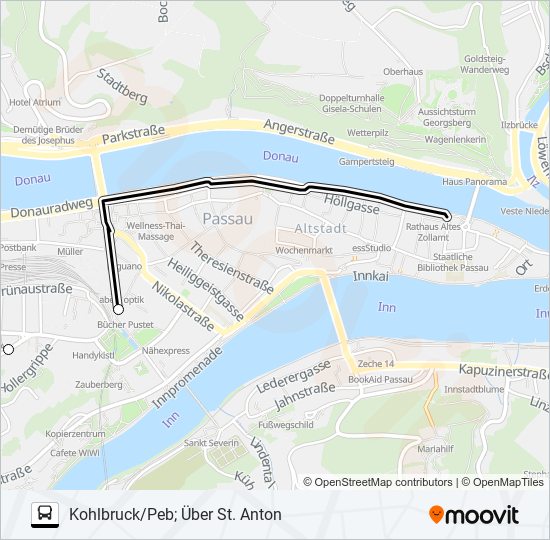 zusatzbus l1 Route: Schedules, Stops & Maps - Kohlbruck/Peb; Über St ...