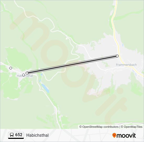 652 Route: Schedules, Stops & Maps - Habichsthal (Updated)