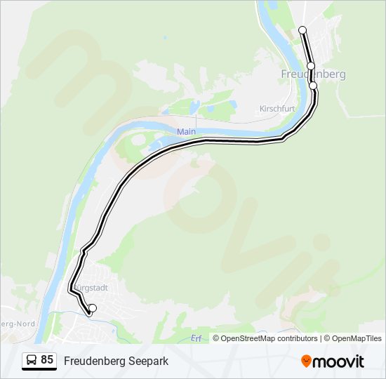 85 Route: Schedules, Stops & Maps - Freudenberg Seepark (Updated)