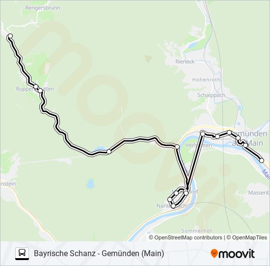 650 rufbus Route: Schedules, Stops & Maps - Gemünden Rufbus (Updated)