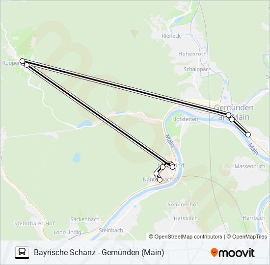 650 rufbus Route: Schedules, Stops & Maps - Nantenbach Rufbus (Updated)