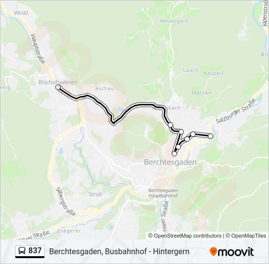 837 Route: Schedules, Stops & Maps - Marktschellenb. (Updated)