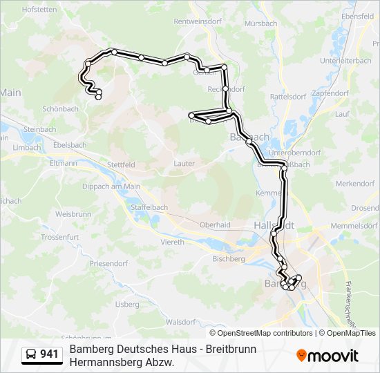 941 Route: Schedules, Stops & Maps - Breitbrunn (Updated)