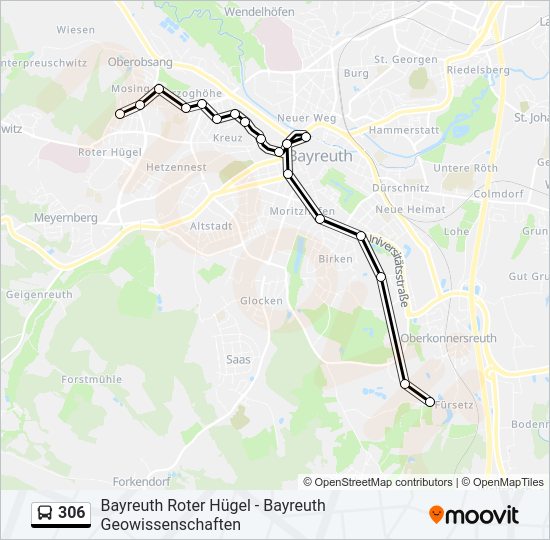 306 Route: Schedules, Stops & Maps - Z O H - Campus\N(Nur Mensa) (Updated)