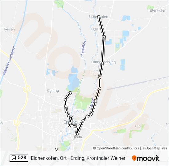 528 Route: Schedules, Stops & Maps - Eichenkofen, Ort (Updated)