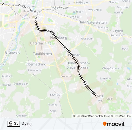 S5 Route: Schedules, Stops & Maps - Aying (Updated)