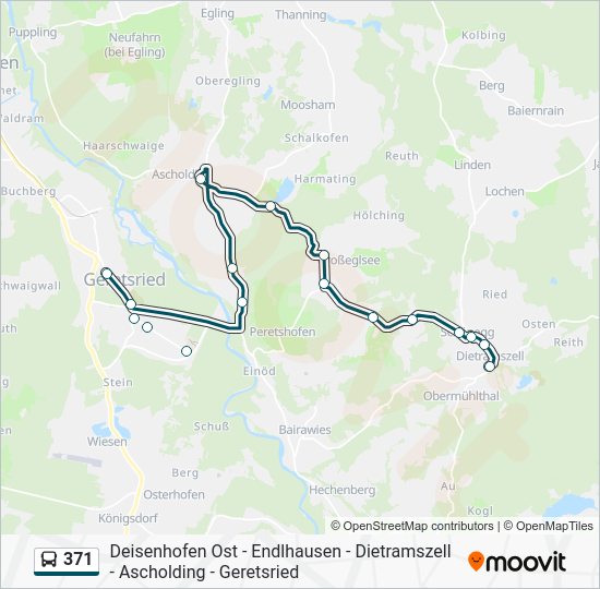 371 Route: Fahrpläne, Haltestellen & Karten - Schule (Aktualisiert)