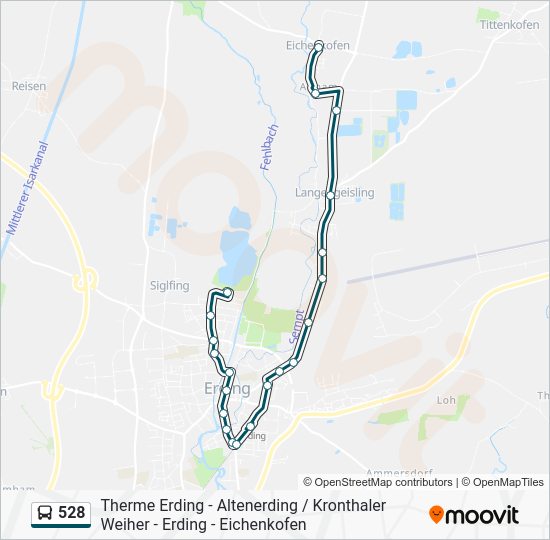 528 Route: Schedules, Stops & Maps - Kronthaler Weiher (Updated)