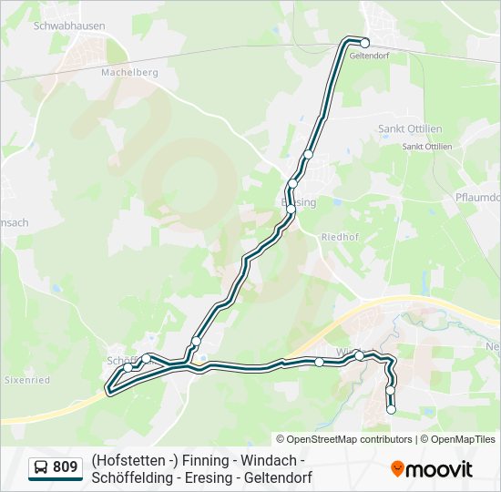 809 Route: Fahrpläne, Haltestellen & Karten - Reiherweg (Aktualisiert)