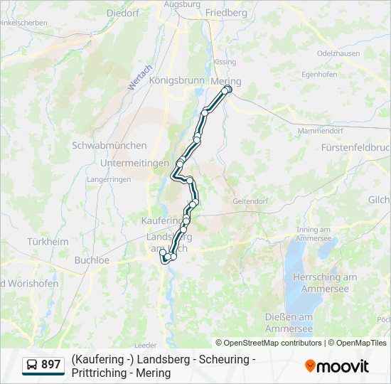 897 Route: Schedules, Stops & Maps - Schulzentrum (Updated)