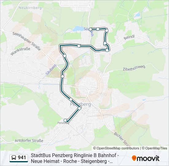 941 Route: Schedules, Stops & Maps - Im Wiesfeld (Updated)