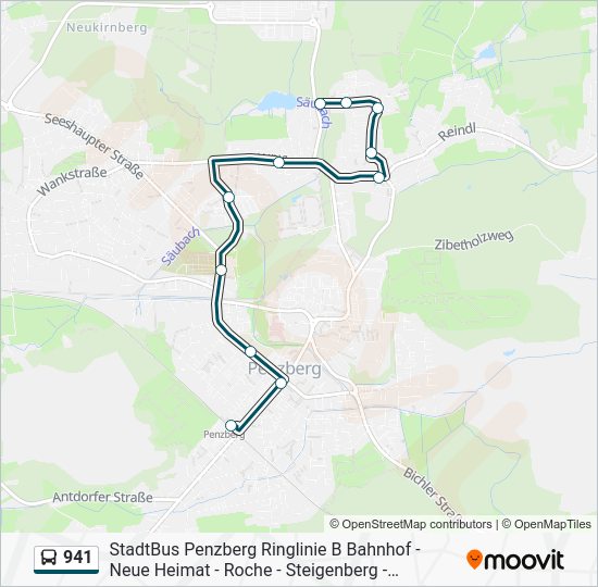 941 Route: Schedules, Stops & Maps - Im Wiesfeld (Updated)