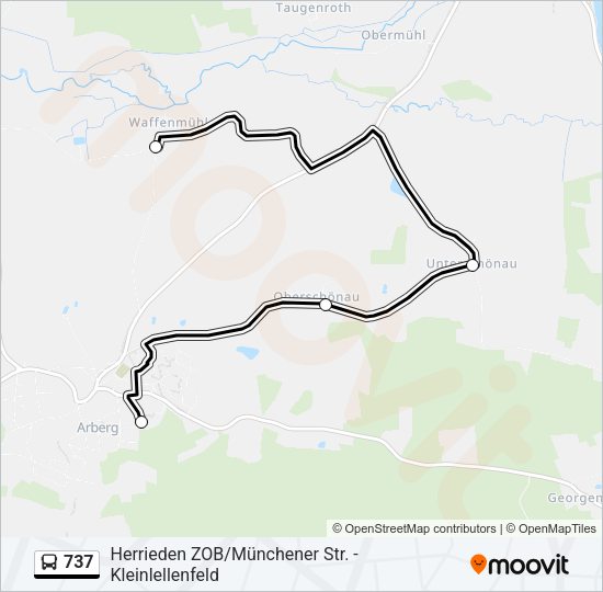 737 Route: Schedules, Stops & Maps - Waffenmühle (Updated)