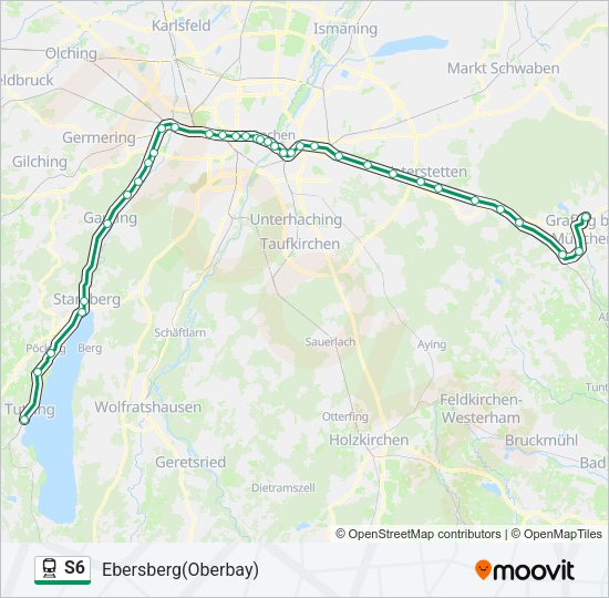 s6 Route: Schedules, Stops & Maps - Ebersberg(Oberbay) (Updated)