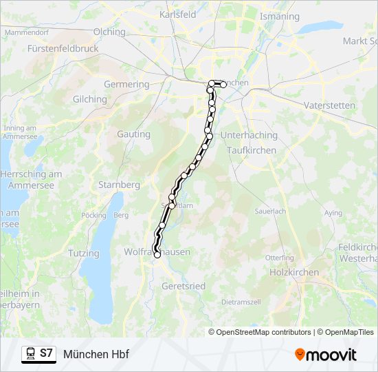 s7 Route: Schedules, Stops & Maps - München Hbf (Updated)