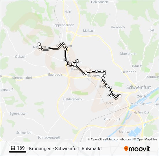 169 Route: Schedules, Stops & Maps - Kützberg Kirche (Updated)
