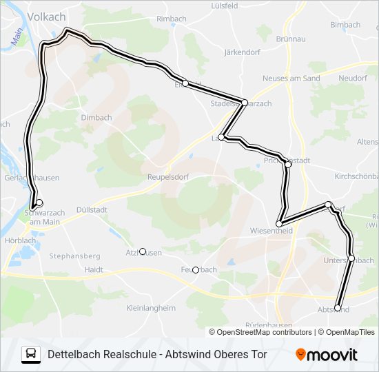 315 vgn 8315 Route: Schedules, Stops & Maps - Münsterschwarzach ...