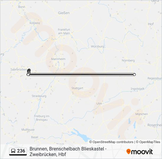 236 Route: Schedules, Stops & Maps - Niederauerbach, Hofenfels-Gymn ...