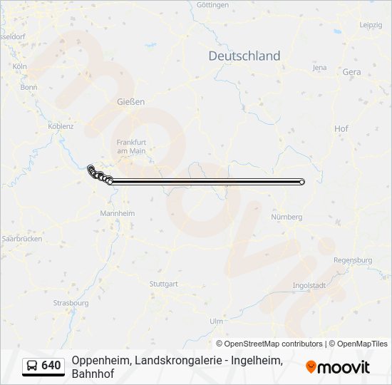 640 Route: Fahrpläne, Haltestellen & Karten - Oppenheim ...