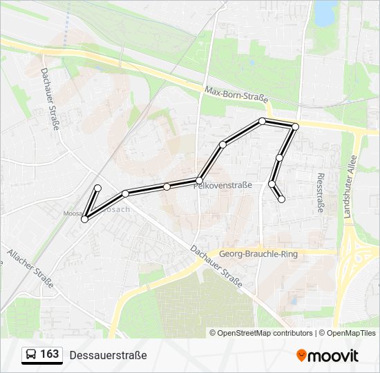 163 Route: Schedules, Stops & Maps - Dessauerstraße (Updated)