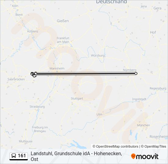 161 Route: Schedules, Stops & Maps - Hohenecken, Ost (Updated)