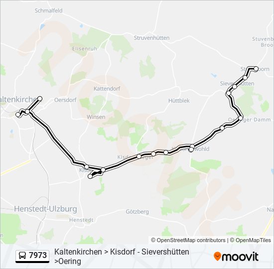 7973 Route: Schedules, Stops & Maps - Stuvenborn, Dorfplatz (Updated)