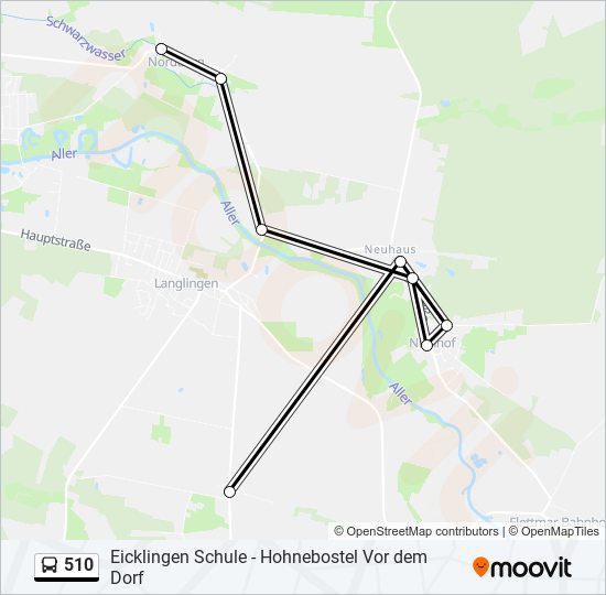 510 Route: Schedules, Stops & Maps - Nordburg Schulbushaltestelle (Updated)
