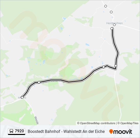 7920 Route: Schedules, Stops & Maps - Bimöhlen Hof Weide (Updated)