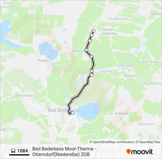 1084 Route: Schedules, Stops & Maps - Bad Bederkesa Moor-Therme (Updated)