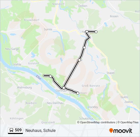509 Route: Schedules, Stops & Maps - Neuhaus, Schule (Updated)