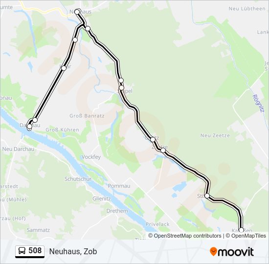 508 Route: Schedules, Stops & Maps - Neuhaus, Zob (Updated)