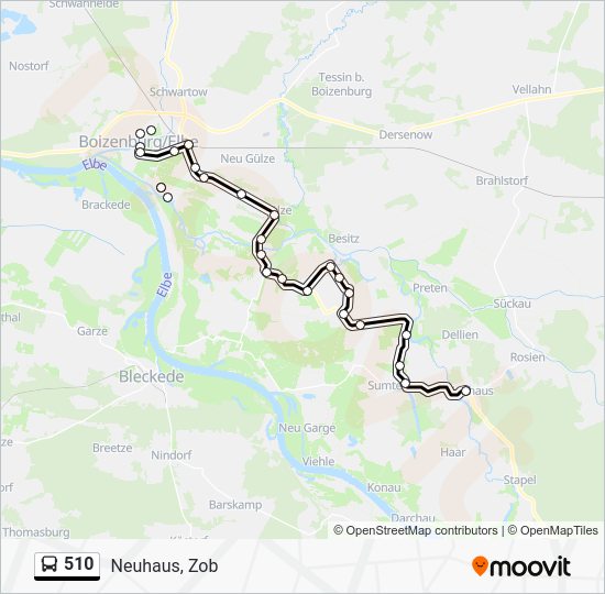 510 Route: Schedules, Stops & Maps - Neuhaus, Zob (Updated)