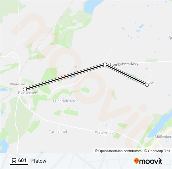 601 Route: Schedules, Stops & Maps - Flatow (Updated)