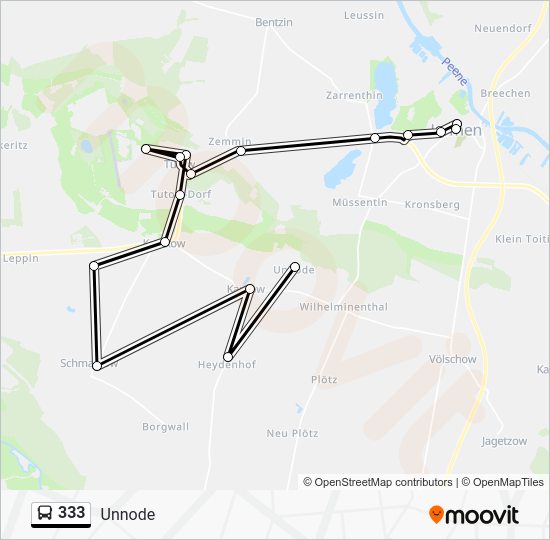 333 Route: Schedules, Stops & Maps - Unnode (Updated)