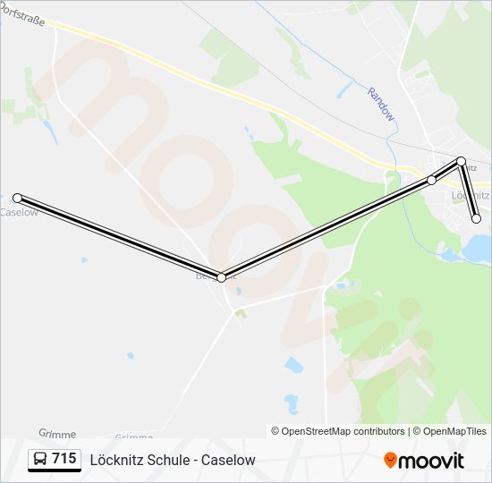 715 Route: Schedules, Stops & Maps - Caselow (Updated)