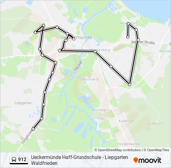 912 Route: Fahrpläne, Haltestellen & Karten - Liepgarten Lpg (Aktualisiert)
