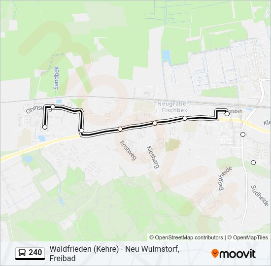 240 Route: Schedules, Stops & Maps - Neckersstücken (Updated)