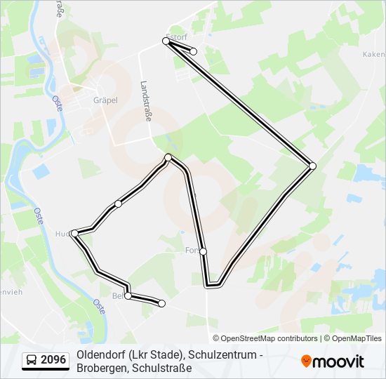 2096 Route: Schedules, Stops & Maps - Behrste, Eikhof (Updated)