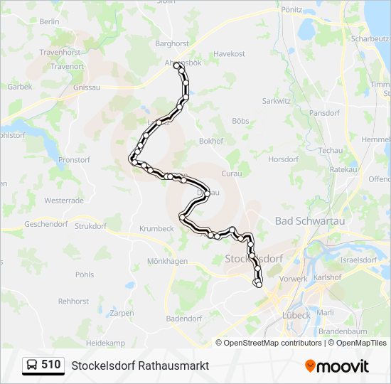 510 Route: Schedules, Stops & Maps - Stockelsdorf Rathausmarkt (Updated)