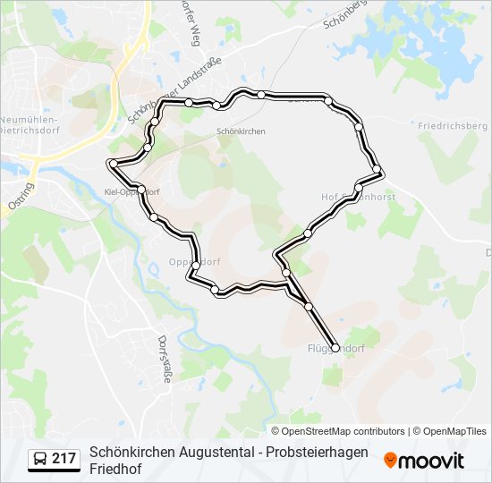 217 Route: Schedules, Stops & Maps - Schönkirchen Augustental (Updated)