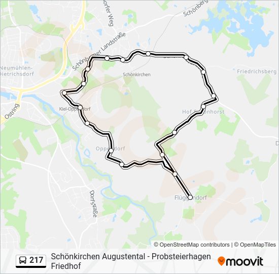 217 Route: Schedules, Stops & Maps - Schönkirchen Augustental (Updated)