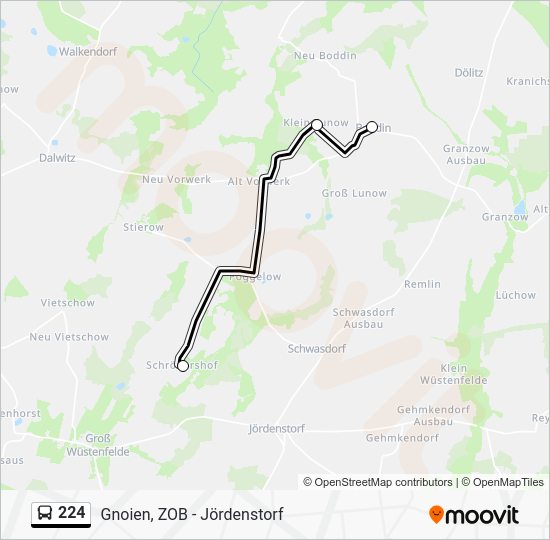 224 Route: Schedules, Stops & Maps - Schrödershof (Updated)