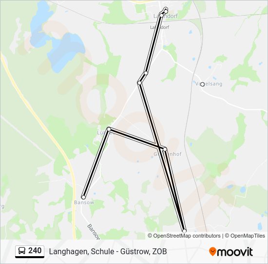 240 Route: Schedules, Stops & Maps - Bansow (Updated)