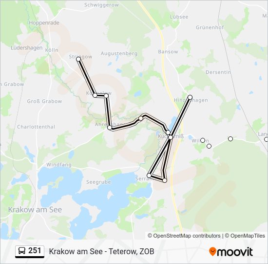 251 Route: Schedules, Stops & Maps - Hinzenhagen (Updated)